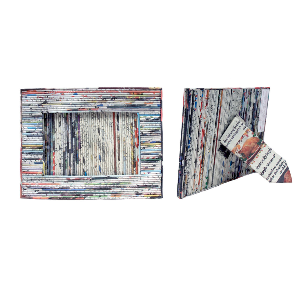 Recycled Paper Rectangle Frame – Ma Te Sai